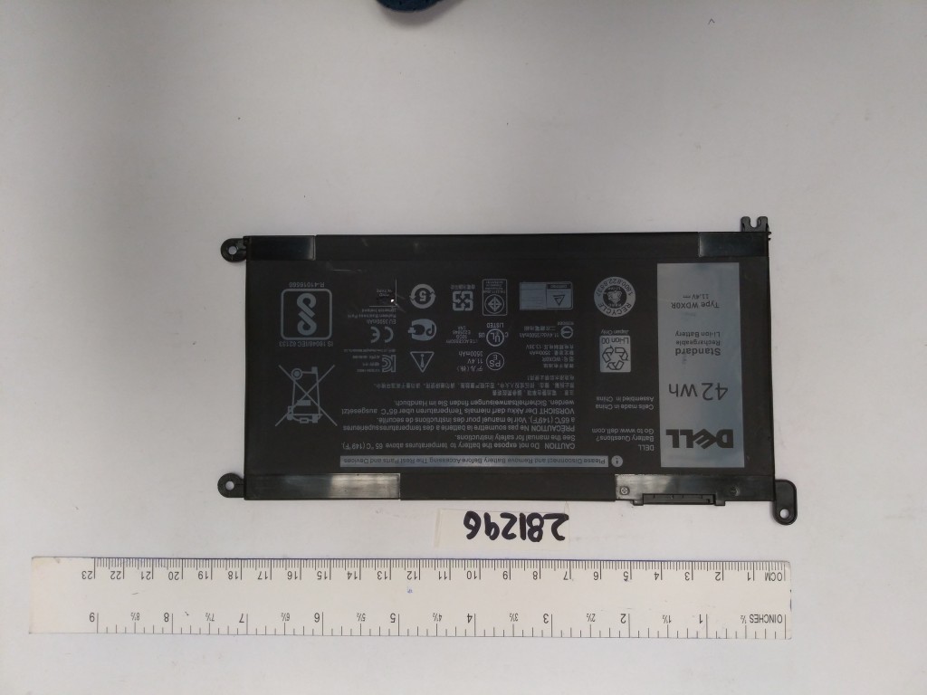 WDX0R DELL BATTERY 11.1V 4CELL 42WHR FOR INSPIRON 13 5378 5368