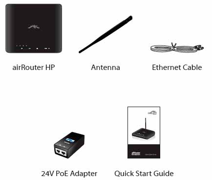 Access Point Ubiquiti Networks AirRouter HP, AirMax, 802.11 b/g/n (2.4 GHz)