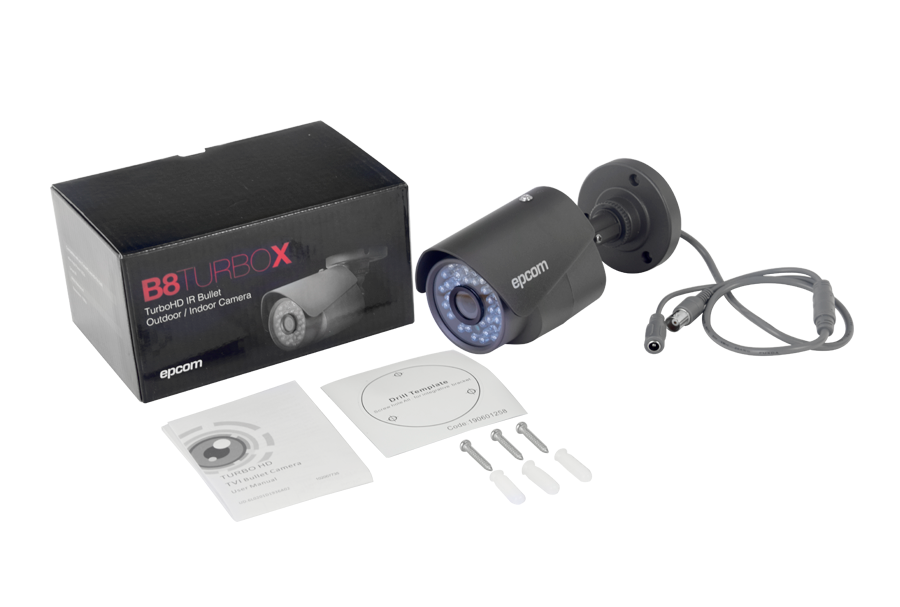Cámara Epcom bala B8 TurboHD 1080p, GRAN ANGULAR (lente 2.8mm), IR ...