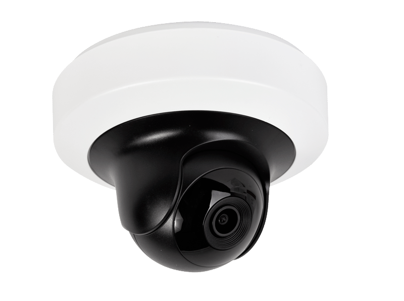 Mini Domo Pan/Tilt(PT) IP 4 Megapixel IR(Oculto) PoE , WDR, H.264 ...