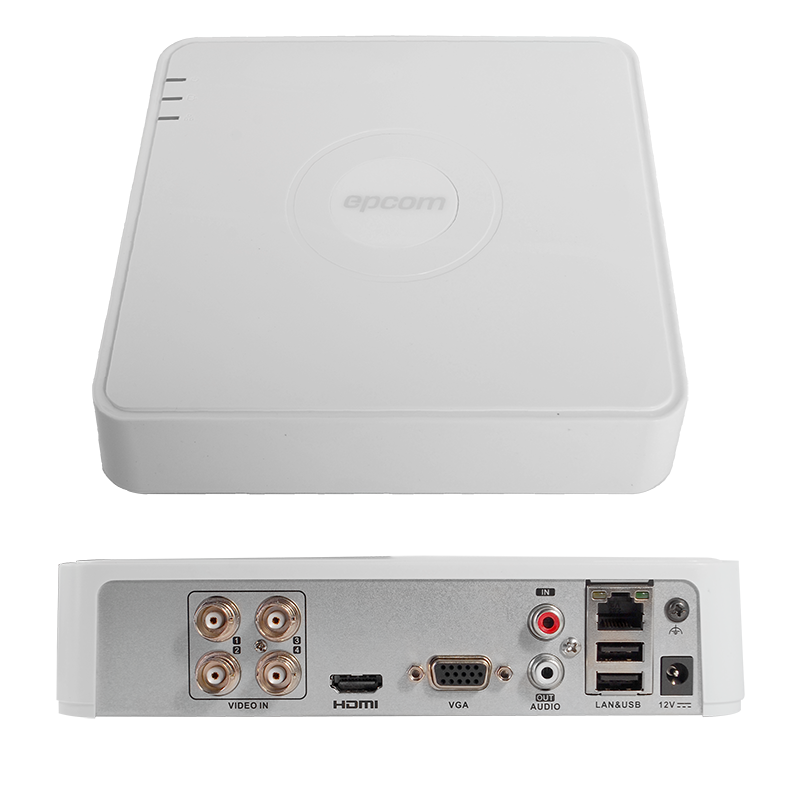 Sistema LEGEND TurboHD 720P, Incluye DVR 4 ch y 2 cámaras eyeball ...