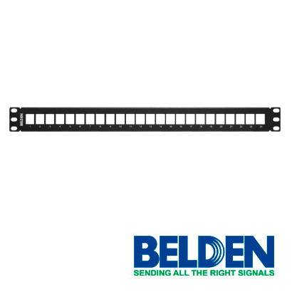 PATCH PANEL MODULAR BELDEN AX103114 CAT6/6A 24ESPACIOS 1U
