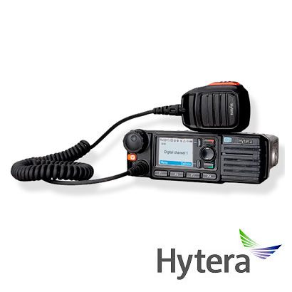 RADIO DIGITAL MOVIL HYTERA MD786 UHF 400-470 MHZ 1024CH 45W DISPLAY LISTO PARA RECEPCION DE ...