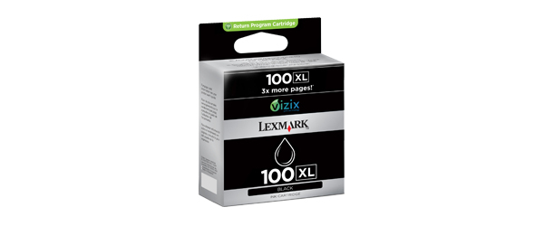 Cartucho De Tinta Lexmark 100xl Negro Rend Alto Modelo 14N1068