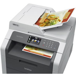 Multifuncional Brother MFC-9130CW, Láser a Color, 19 ppm Negro, 19 ppm ...