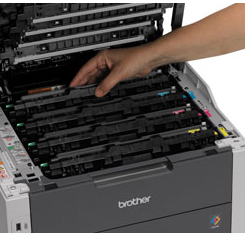 Multifuncional Brother MFC-9130CW, Láser a Color, 19 ppm Negro, 19 ppm ...