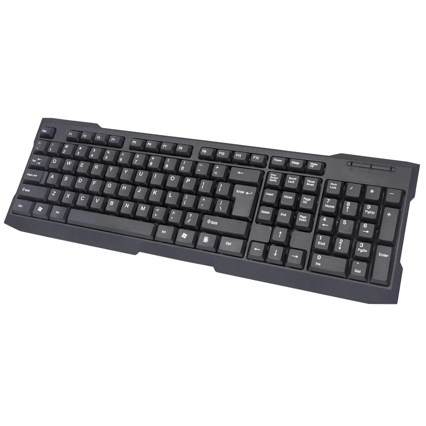 Teclado Manhattan 175708 - Estándar USB, Negro