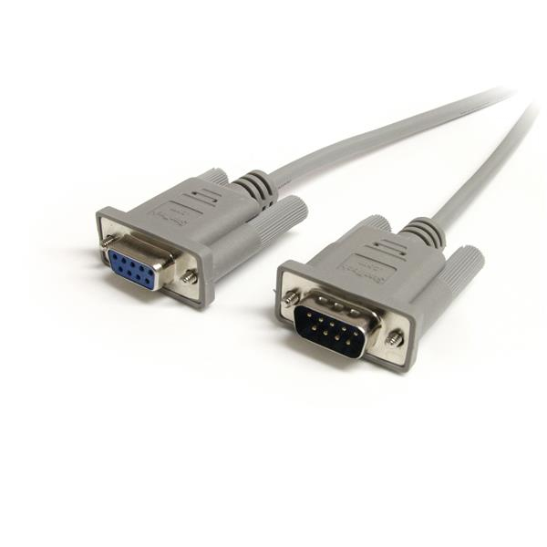Cable 91cm Extension Serial Ega Db9 Directo Rs232 Macho A Hembra