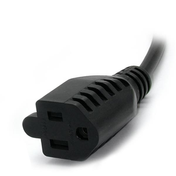 Cable De 30cm De Alimentacion C14 A Nema 5-15r Para Computadora
