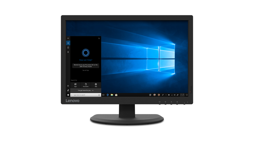Monitor LENOVO E20-20 - 19.5 pulgadas, Negro