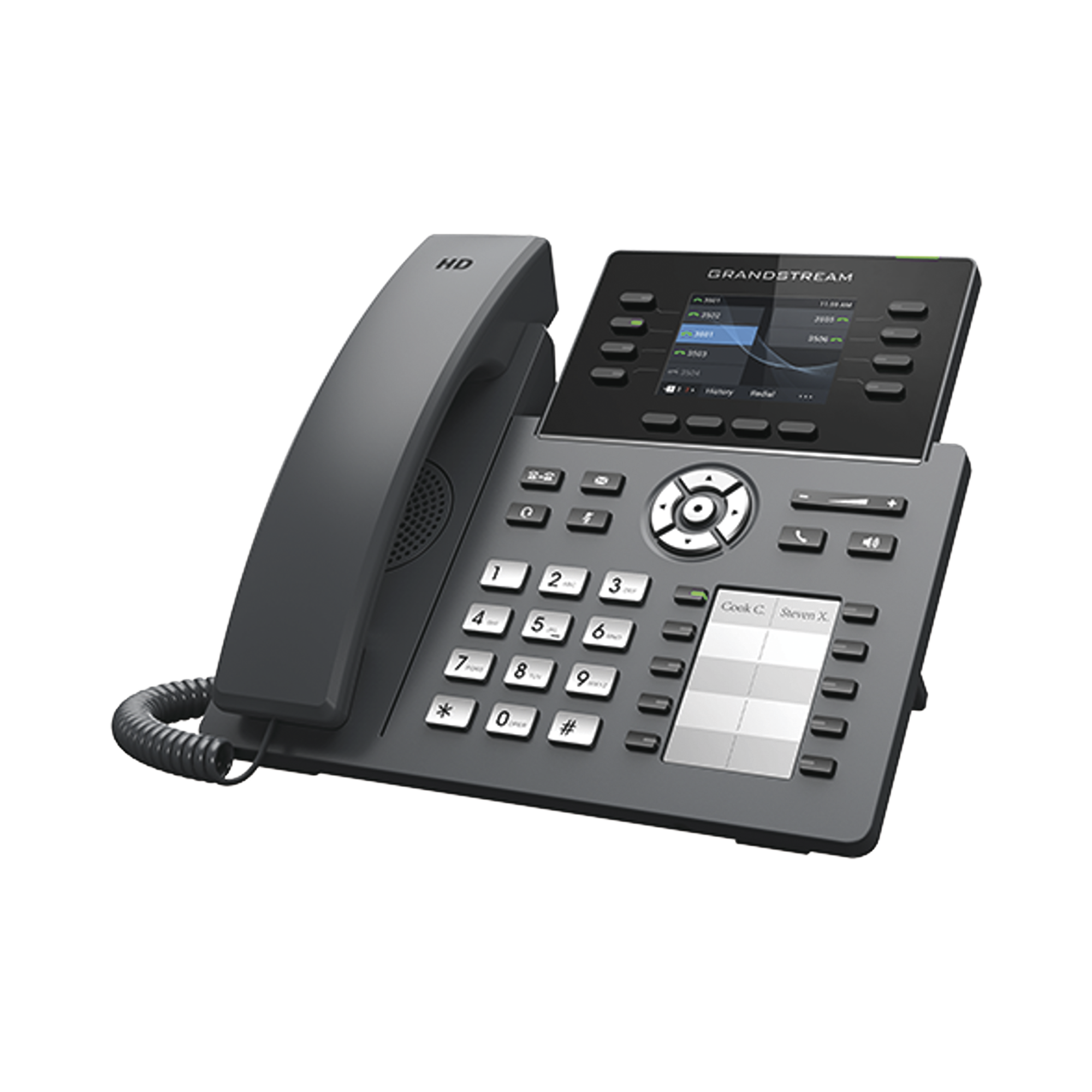 Teléfono IP Wi-Fi, Grado Operador, 8 líneas SIP con 4 cuentas, pantalla ...