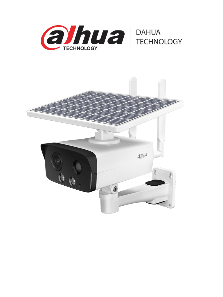 DAHUA DH-IPC-HFW2431DG-4G-SP-LA-B - Cámara IP Bullet 4G con Panel Solar ...