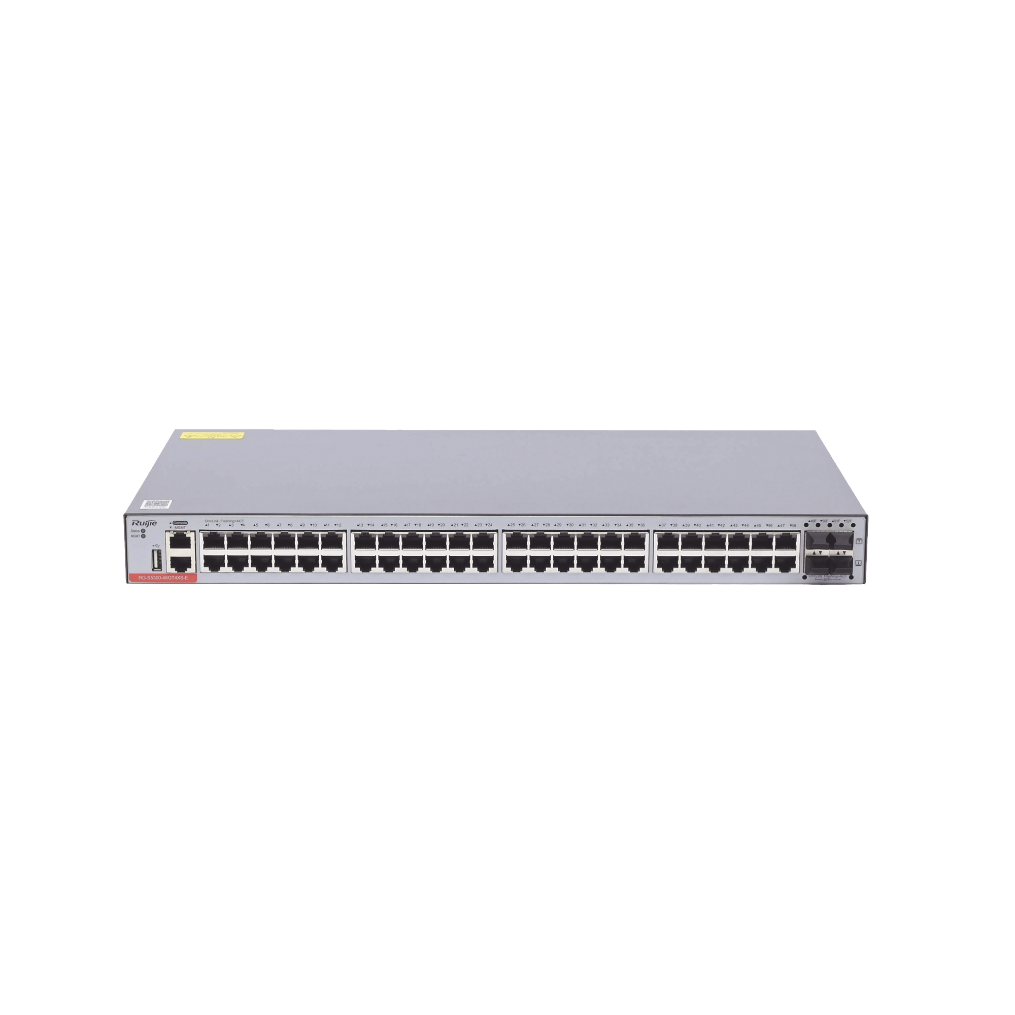 Switch Administrable Capa 3 con 48 puertos Gigabit + 4 SFP+ para fibra 10Gb, gestión gratuita ...