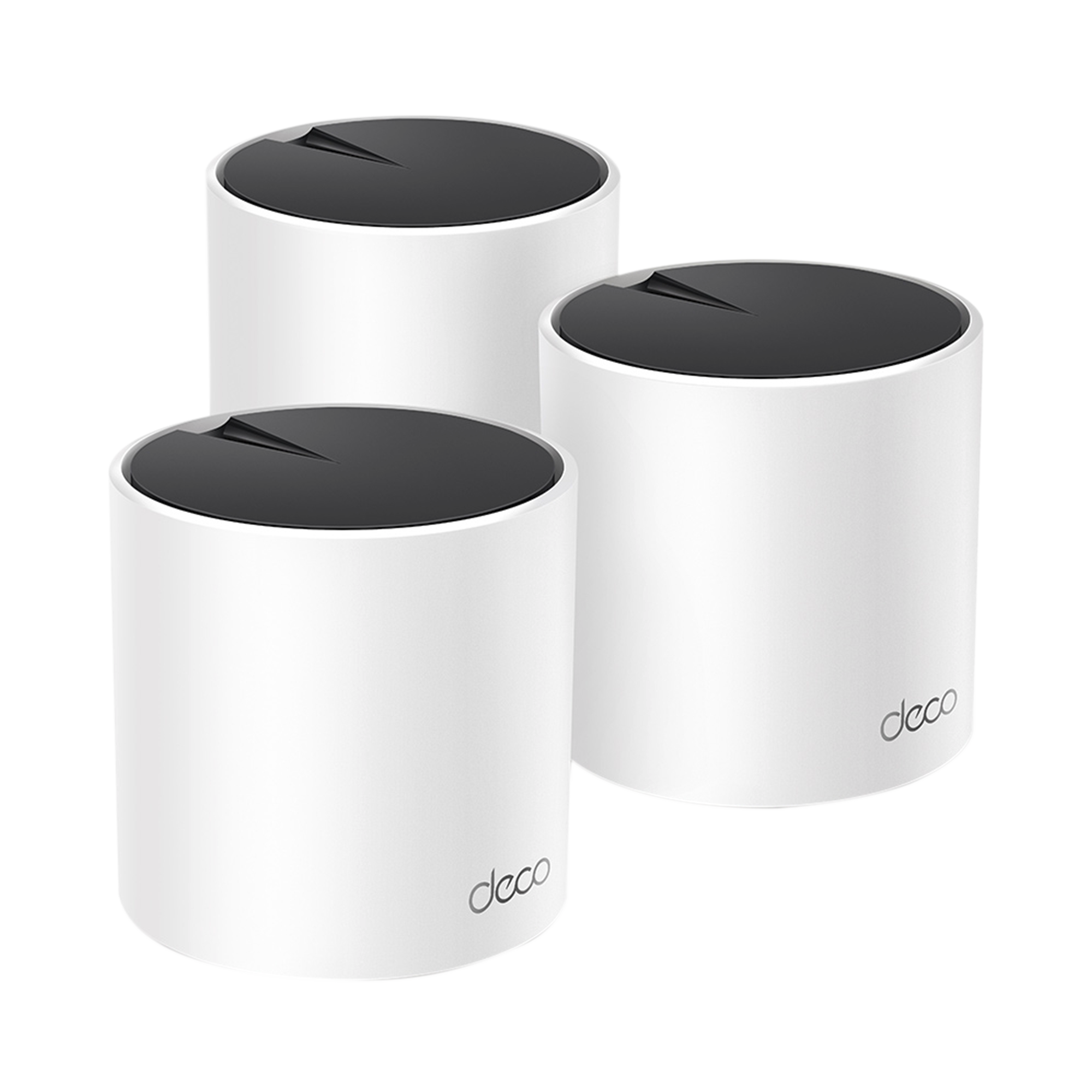 KIT de sistema inalámbrico Deco X55 mesh para hogar, doble banda Wi-Fi 6 (AX), doble puerto ...