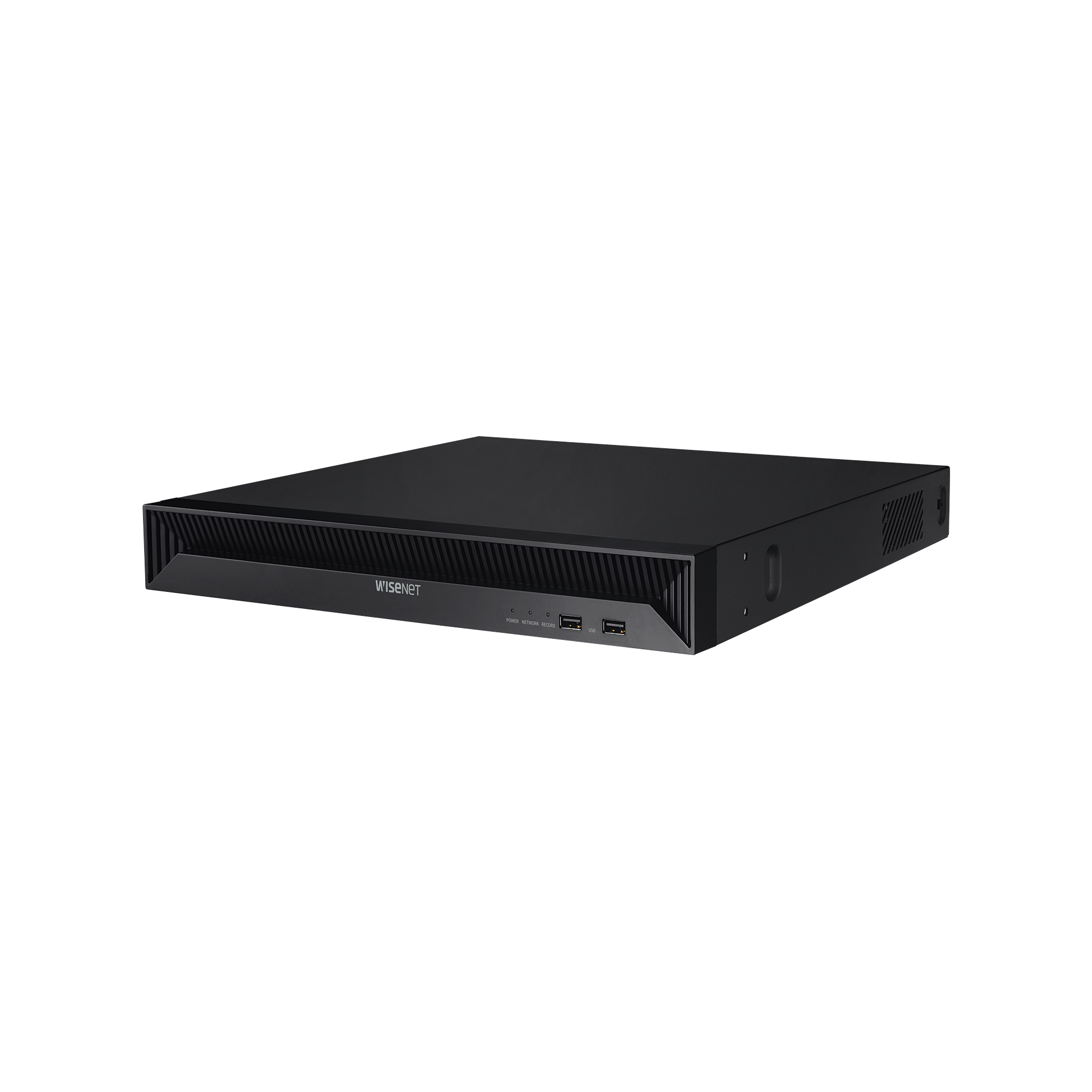 NVR 8 Megapíxel / 16 canales / H.265 / P2P Wisenet / 16 puertos PoE / 128Mbps QRN-1630S