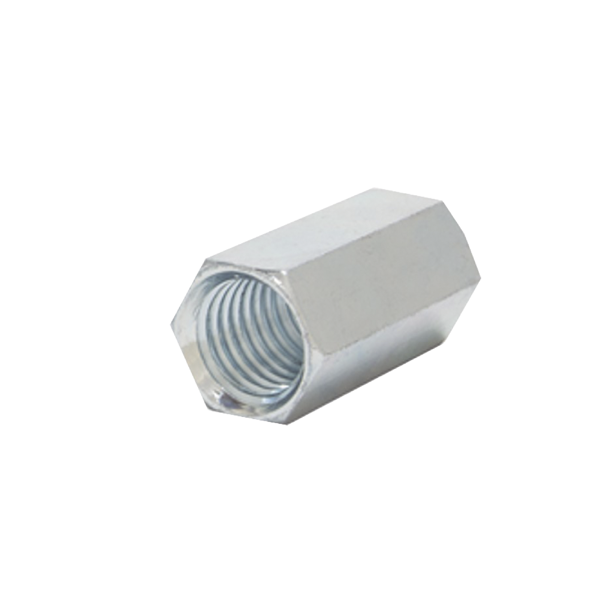 Cople hexagonal roscado cuerda maquina galvanizado de 12.7 mm (1/2 ...