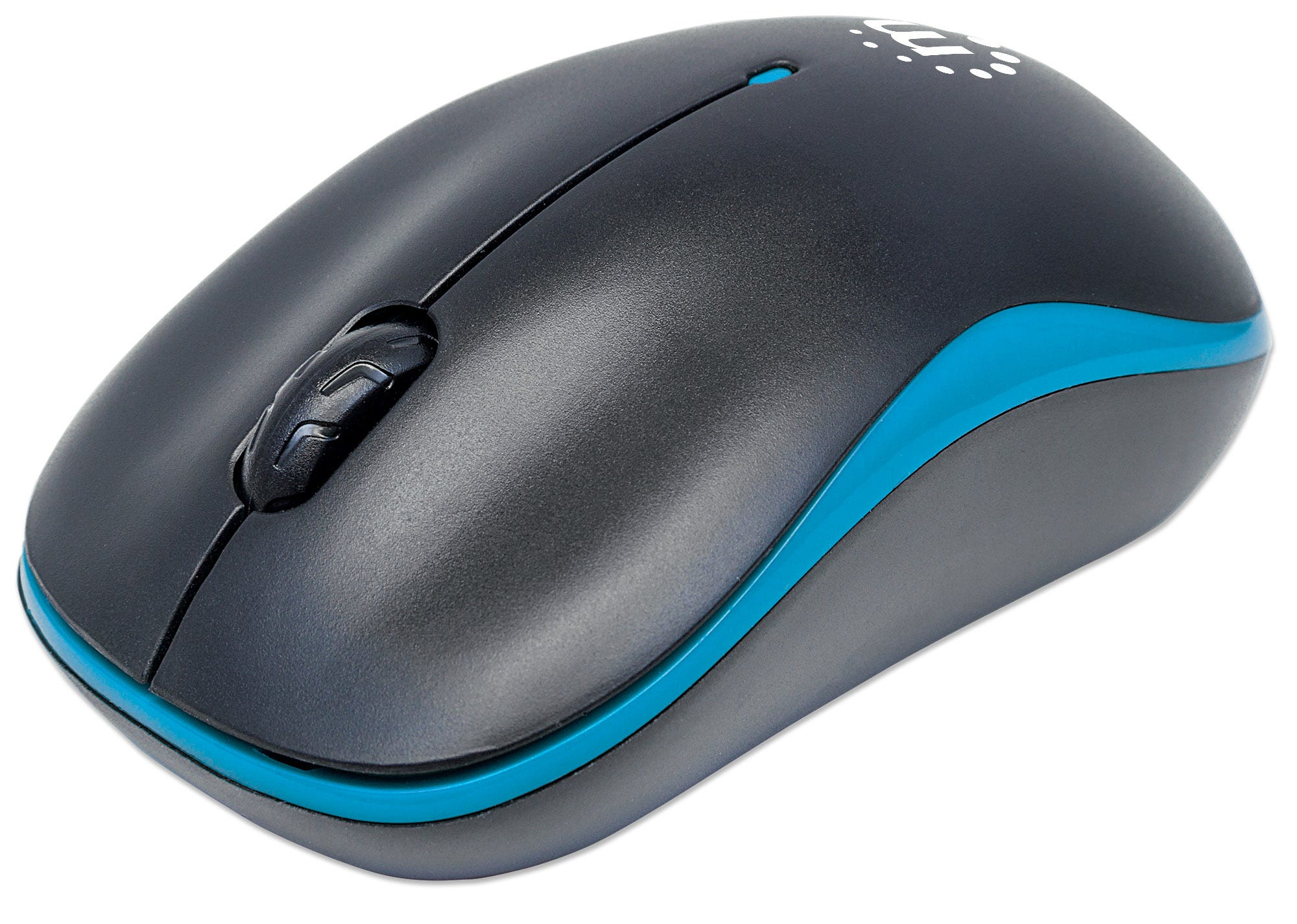MOUSE OPTICO INALAMBRICO MANHATTAN SUCCESS NEGRO/AZUL