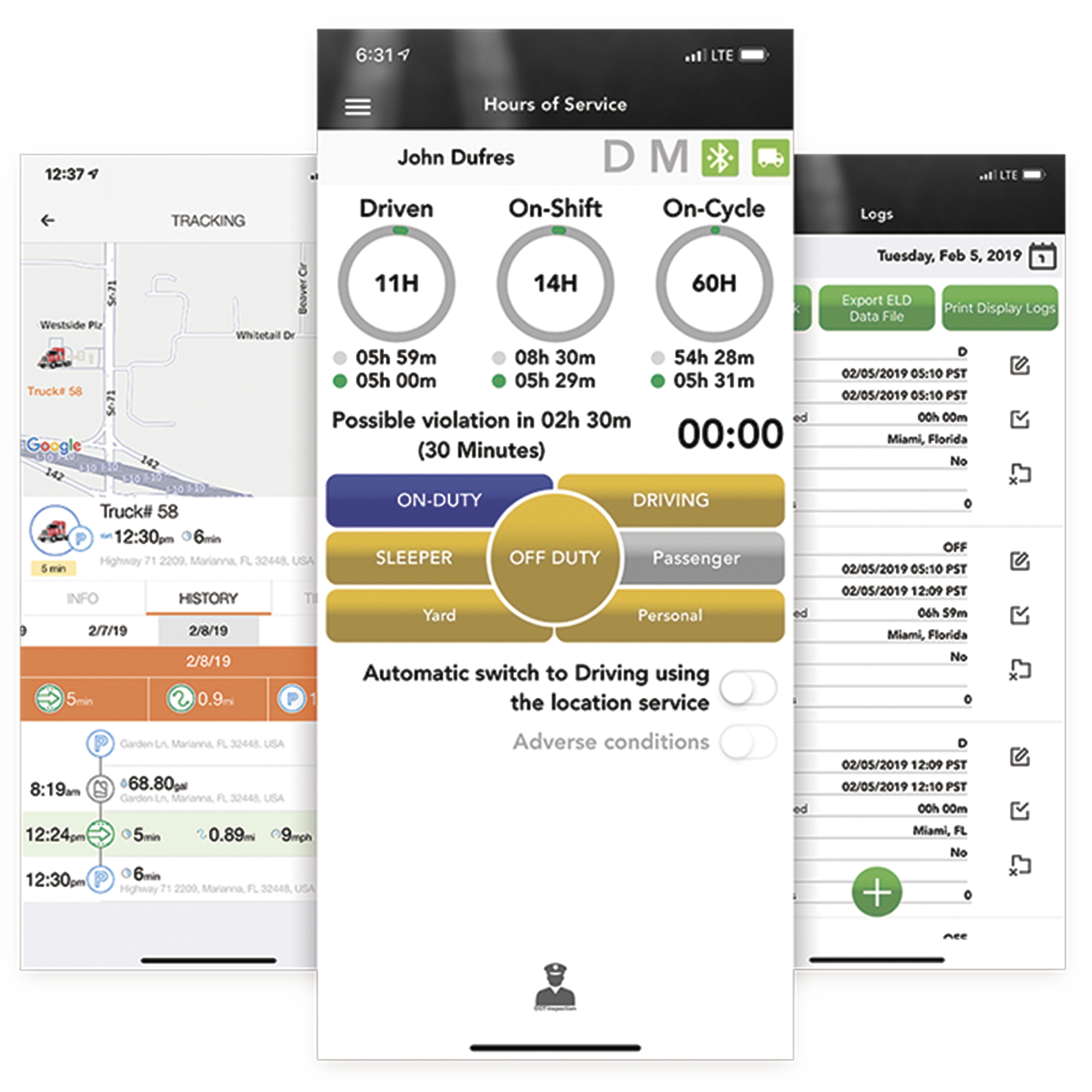 Licencia avanzada para plataforma de rastreo solución ELD EPCOMELD1M