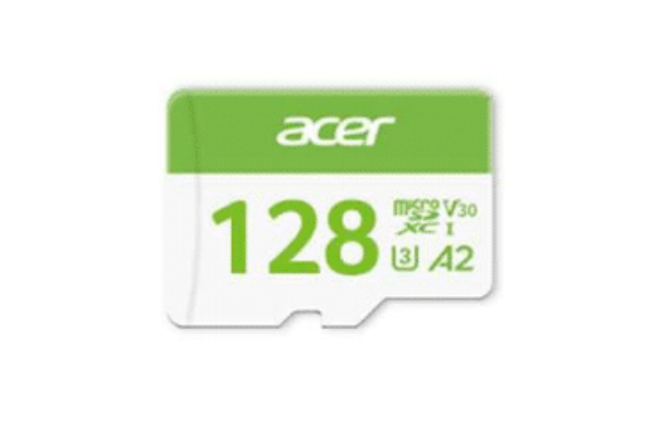 MEMORIA ACER MICRO SD MSC300 128GB UHS-I V30 LECT. 160MB/S ESCRIT ...