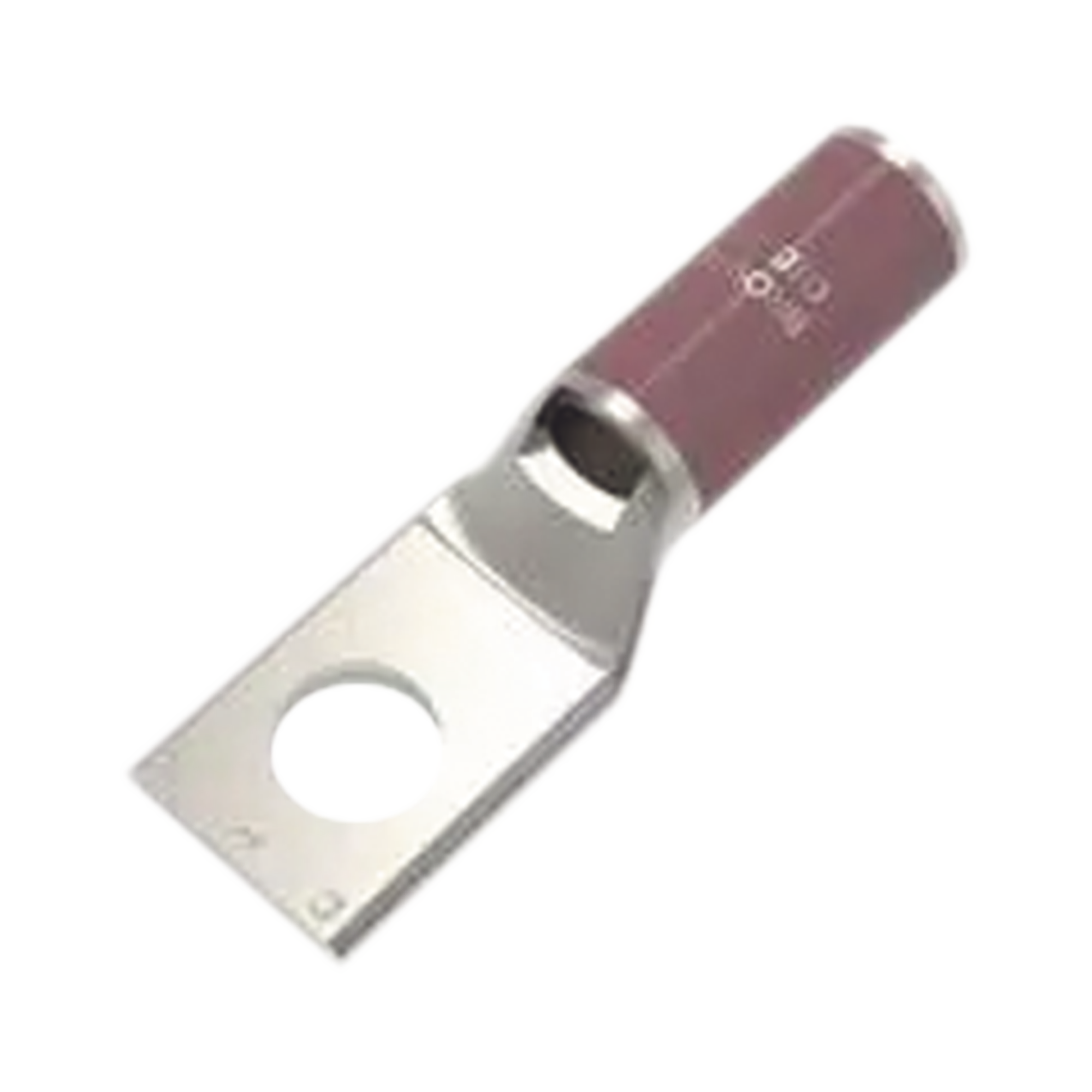 Zapata Terminal de Compresión BURNDY Cañón Corto para Tornillo de 1/4 ...