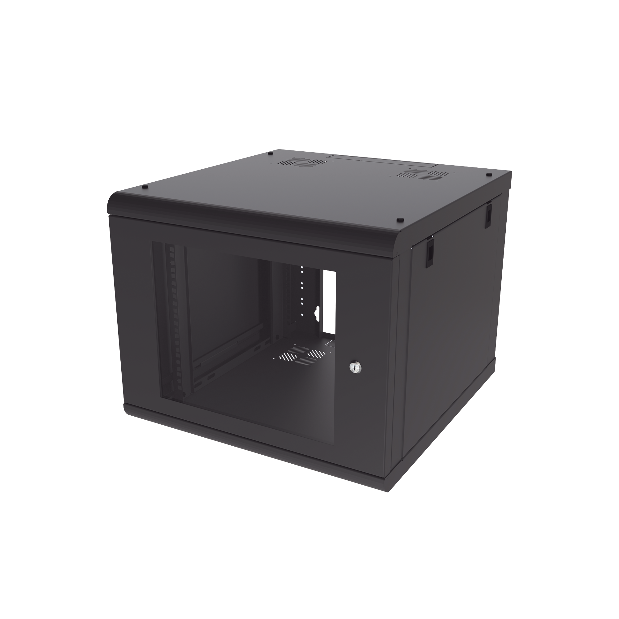 Gabinete de Pared 9U de 635 mm de Profundidad, Rack de 19\'\' en Acero ...