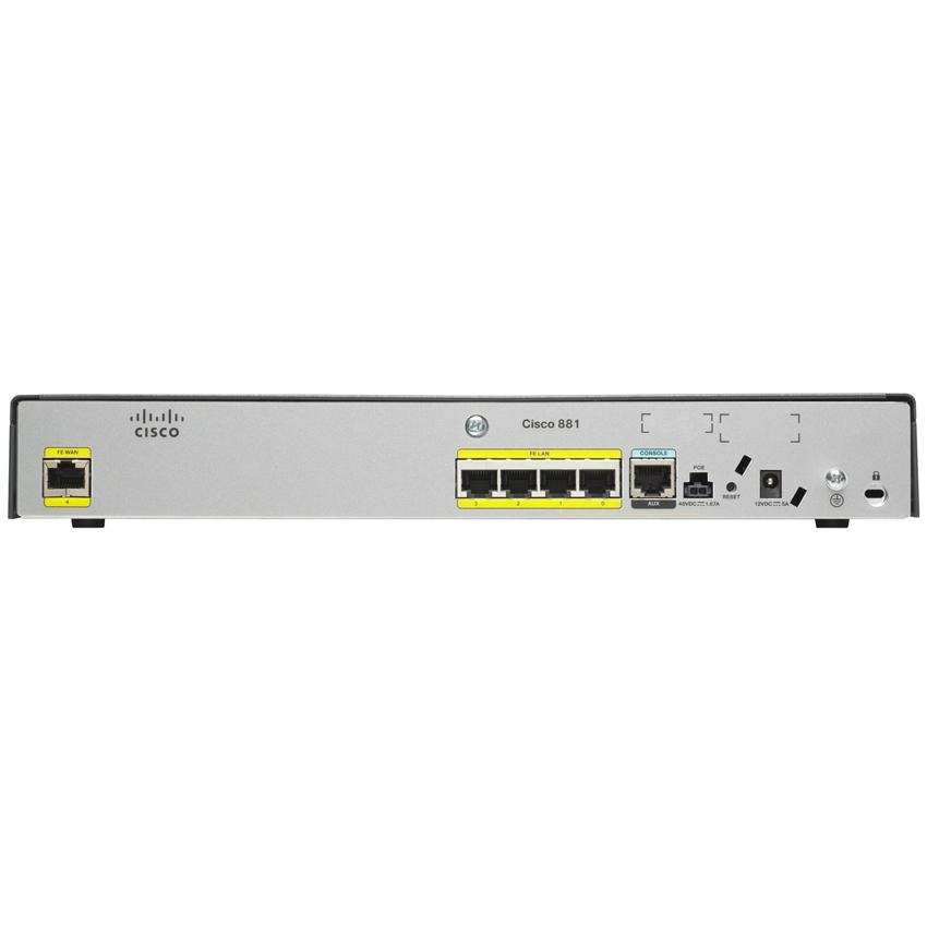 881 ETHERNET SEC ROUTER 802.11N FCC COMP CISCO881W-GN-A-K9