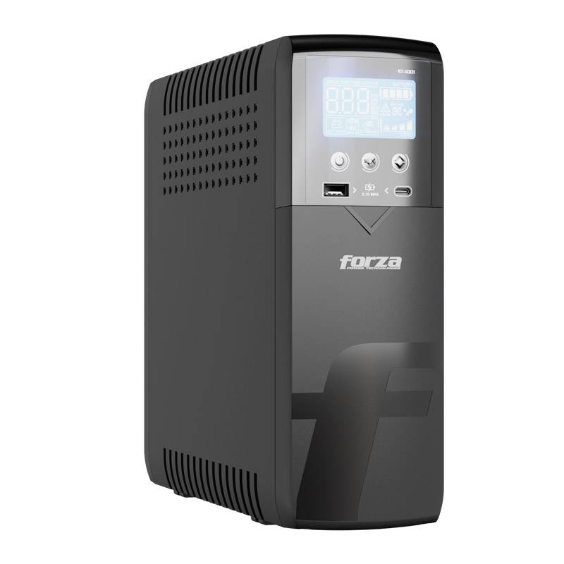 UPS Inteligente 1000VA/600W Torre Compacta - 10 salidas, LCD, Puertos ...