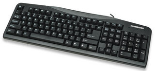 Manhattan Teclado Econ Mico Ps2 Negro 155120
