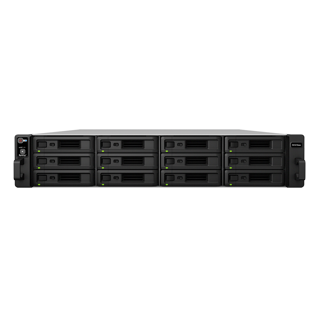 UNIDAD DE EXPANSION SYNOLOGY RX1216SAS 12 BAHIAS (RS18016XS+)/RACK2U ...