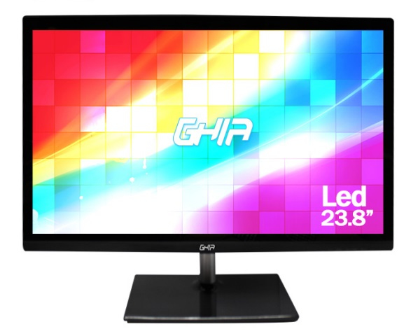 Ghia Monitor Led Mg2416 23.8 Wide Screen Fhd Negro Vga Dvi Hdmi Bocinas ...