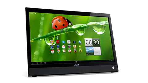 Monitor Acer Da222hql Touch 21.5" Android 1g 16g 1wty, Color Negro