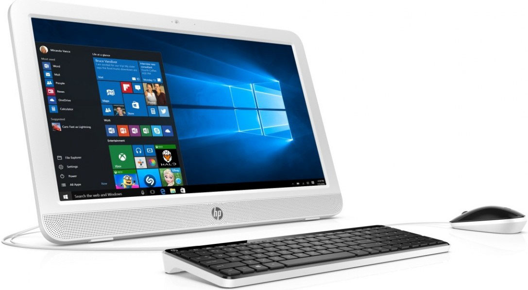 COMPUTADORA HP AIO 20-E111LA 19" CEL-N3050 4GB,500GB W10H (T6F63AA)