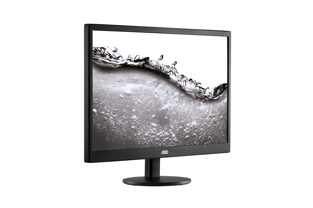 Monitor Led Aoc 19.5 Widescreen Negro, Vga E2070swn Mnl-669