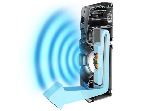 MINICOMPONENTE V7 SONY BT CD/DVD AM/FM CNTL GESTUAL MHC-V7D