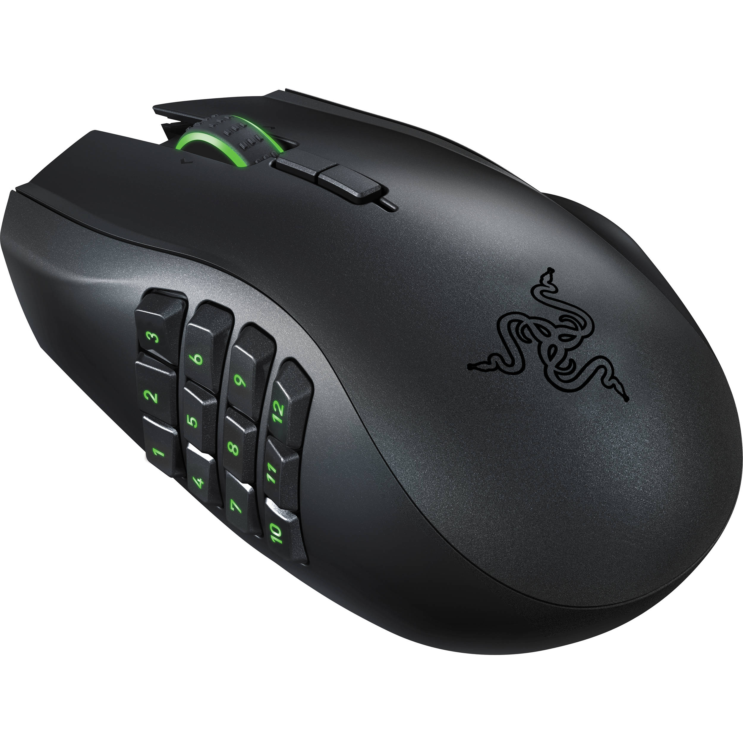 MOUSE RAZER NAGA EPIC CHROMA MULTI-COLOR LASER 4G 8200PP CPU RZ01 ...