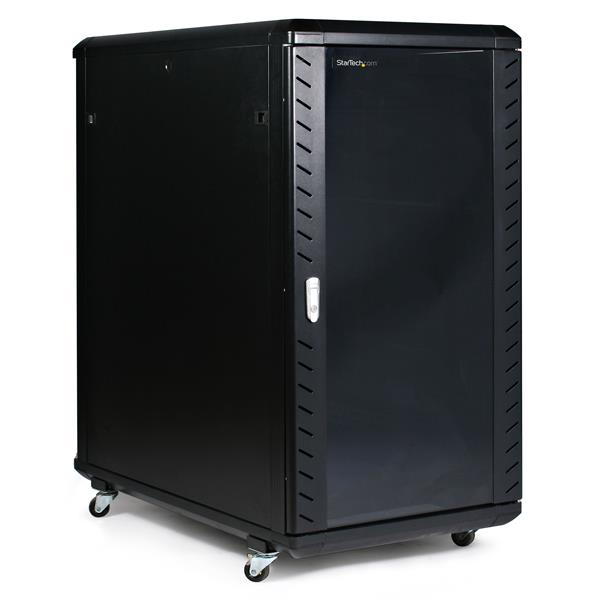 GABINETE DESARMABLE 36IN Y 22U CON RUEDAS PARA RACK DE SERVIDORES RK2236BKF