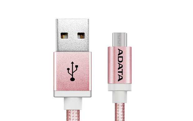 CABLE ADATA MICRO USB DE 100CM Y 2.4A ROSA (AMUCAL-100CMK-CRG)