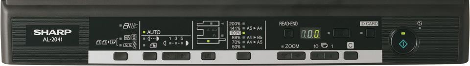 Multifuncional Sharp AL-2041, Láser Monocromática, 20 ppm Negro ...