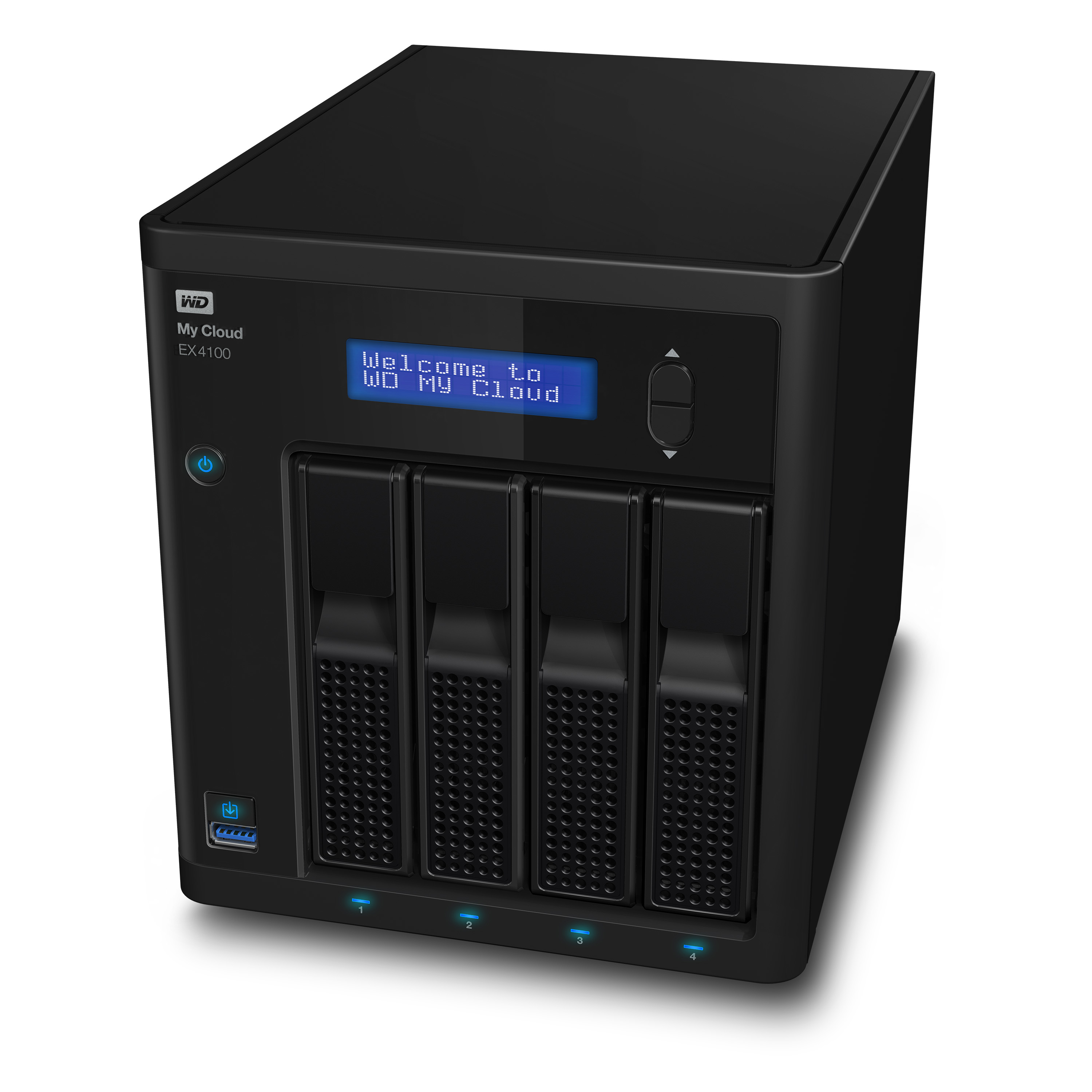 NAS WD MY CLOUD EX4100 24TB/CON 4 DISCOS DE 6TB/4BAHIAS HOTSWAP/1.6GHZ ...
