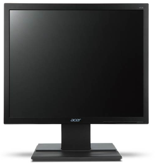 MONITOR LED ACER 17, V176L CUADRADO/1280X1024/100M:1/5MS/VGA/NEGRO MNL-758