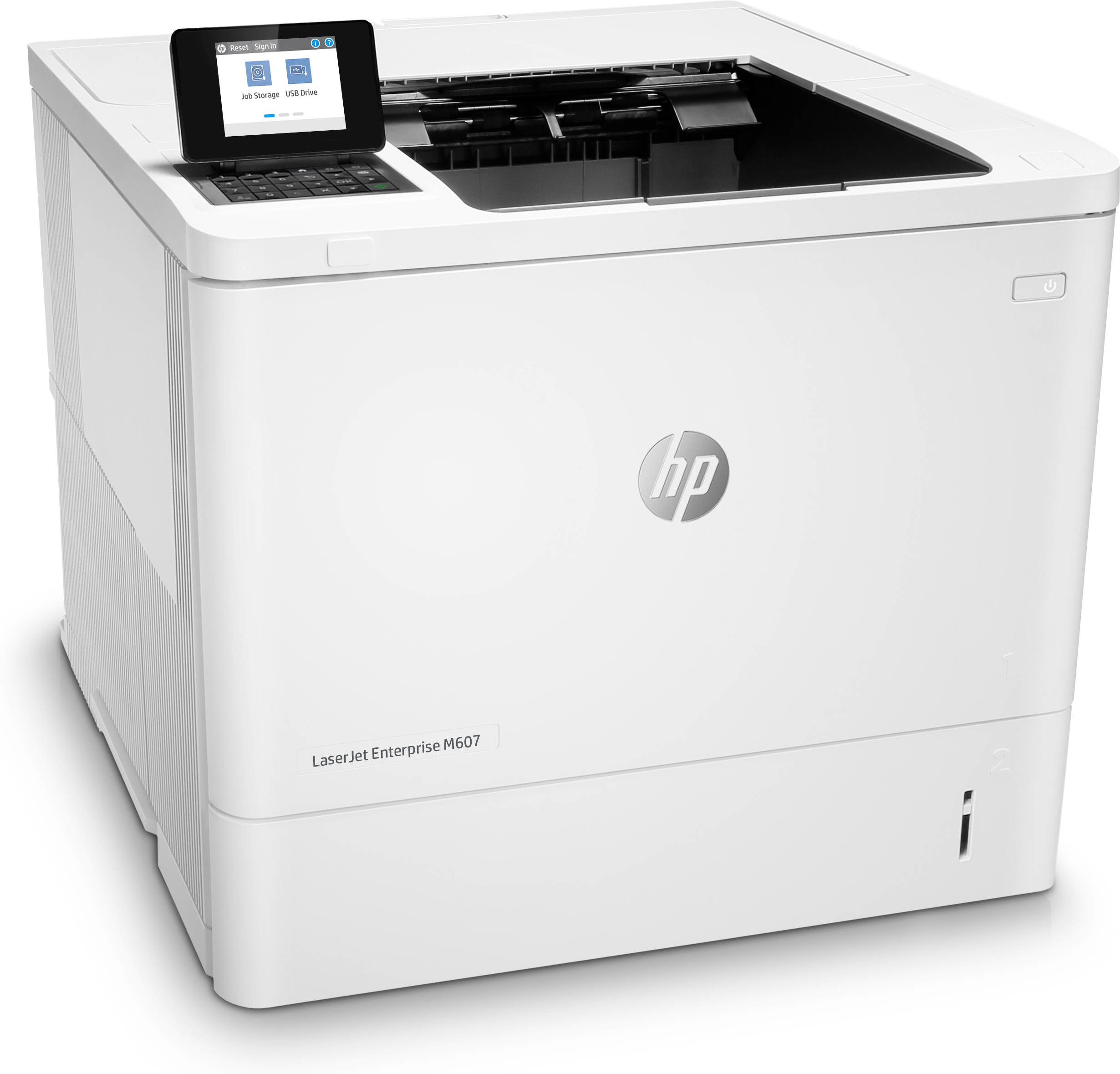 IMPRESORA LASER MONOCROMATICA HP LASERJET ENTERPRISE M607DN, 55 PPM ...
