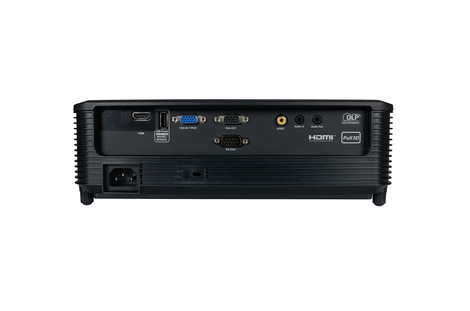 Proyector Optoma S341, 3500 Lúmenes, SVGA, 800 x 600, VGA, USB, HDMI, Negro