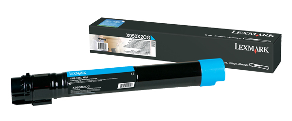 TONER LEXMARK 22Z0009 CYAN X95X EXTRA ALTO RENDIMIENTO 22Z0009