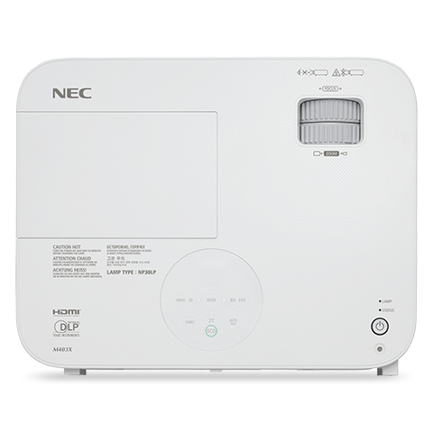 Proyector NEC NP-M403H, DLP, 4000 Lúmenes, 1080p