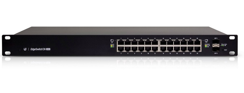 Switch EdgeMAX Administrable de 24 Puertos Gigabit con PoE+/PoE Pasivo ...