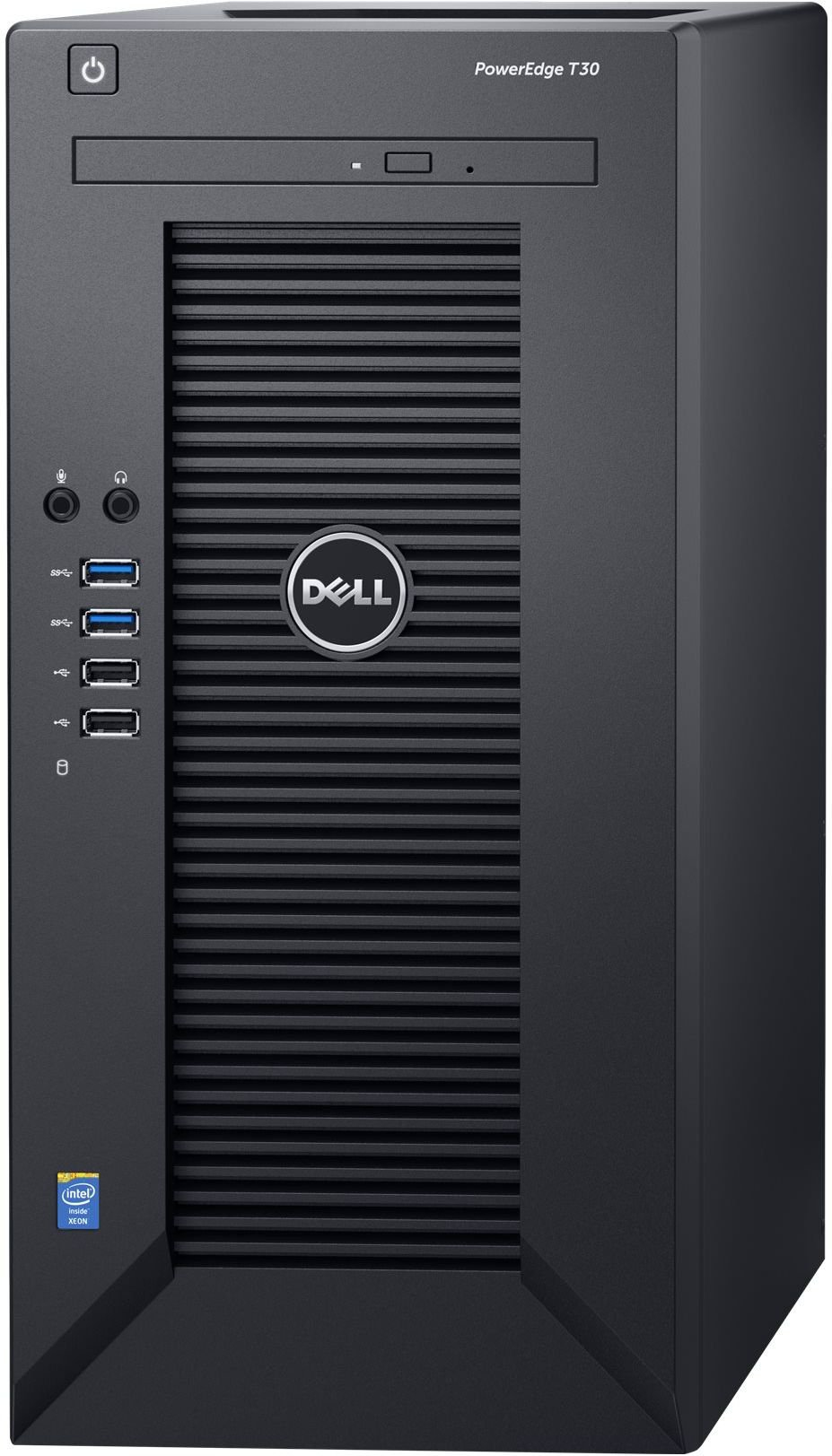 Servidor Dell PowerEdge T30, Xeon E3-1225 v5 3,0 GHz, 8GB, 1TB, DVD ...