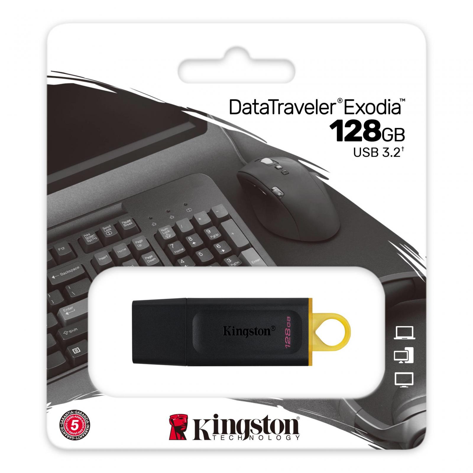 MEMORIA FLASH KINGSTON 128 GB USB 3.2 GEN 1 (DTX/128GB)