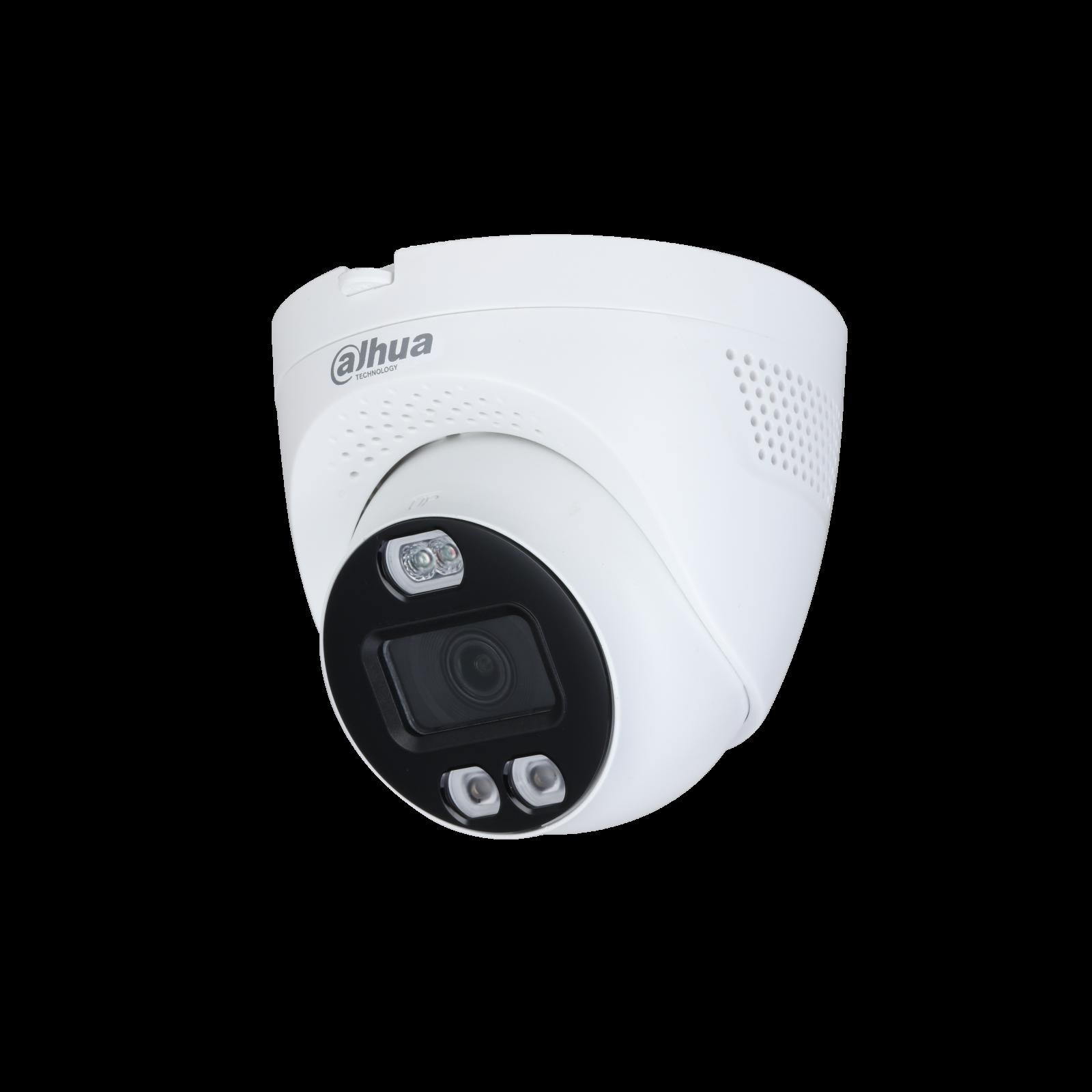 DAHUA HAC-ME1509TQ-PV - Camara Domo TiOC de 5 Megapixeles TiOC/ Disuasion Activa con Luz Roja y ...