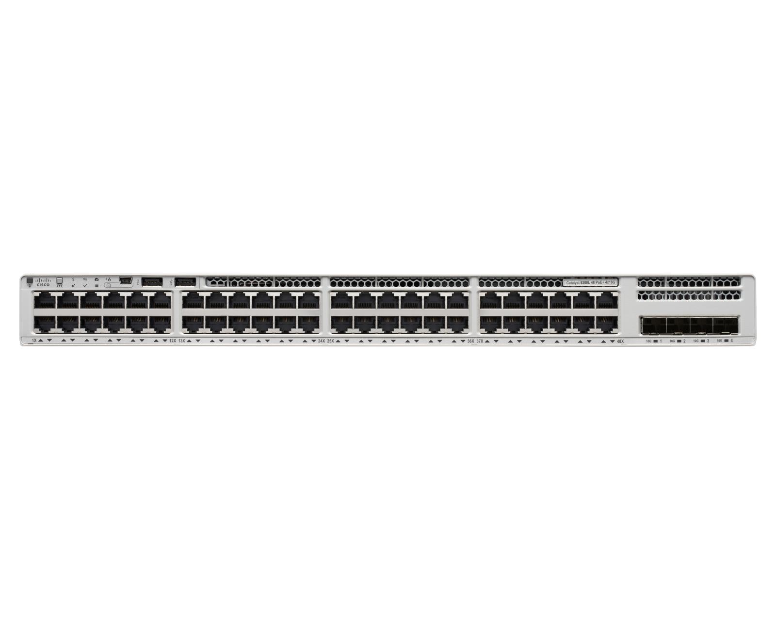 CATALYST 9200L 48-PORT POE+ 4 X 10G, NETWORK ESSENTIALS C9200L-48P-4X-E