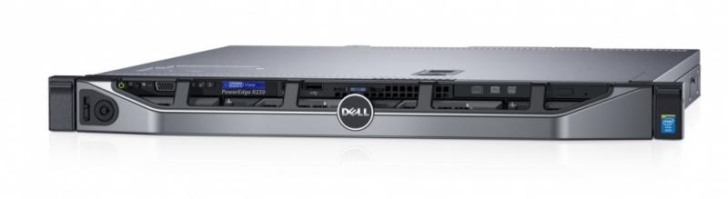 Servidor DELL Poweredge de Rack R230 XEON E3-1220 V6 3.0GHZ 8GB 1TB DVD ...